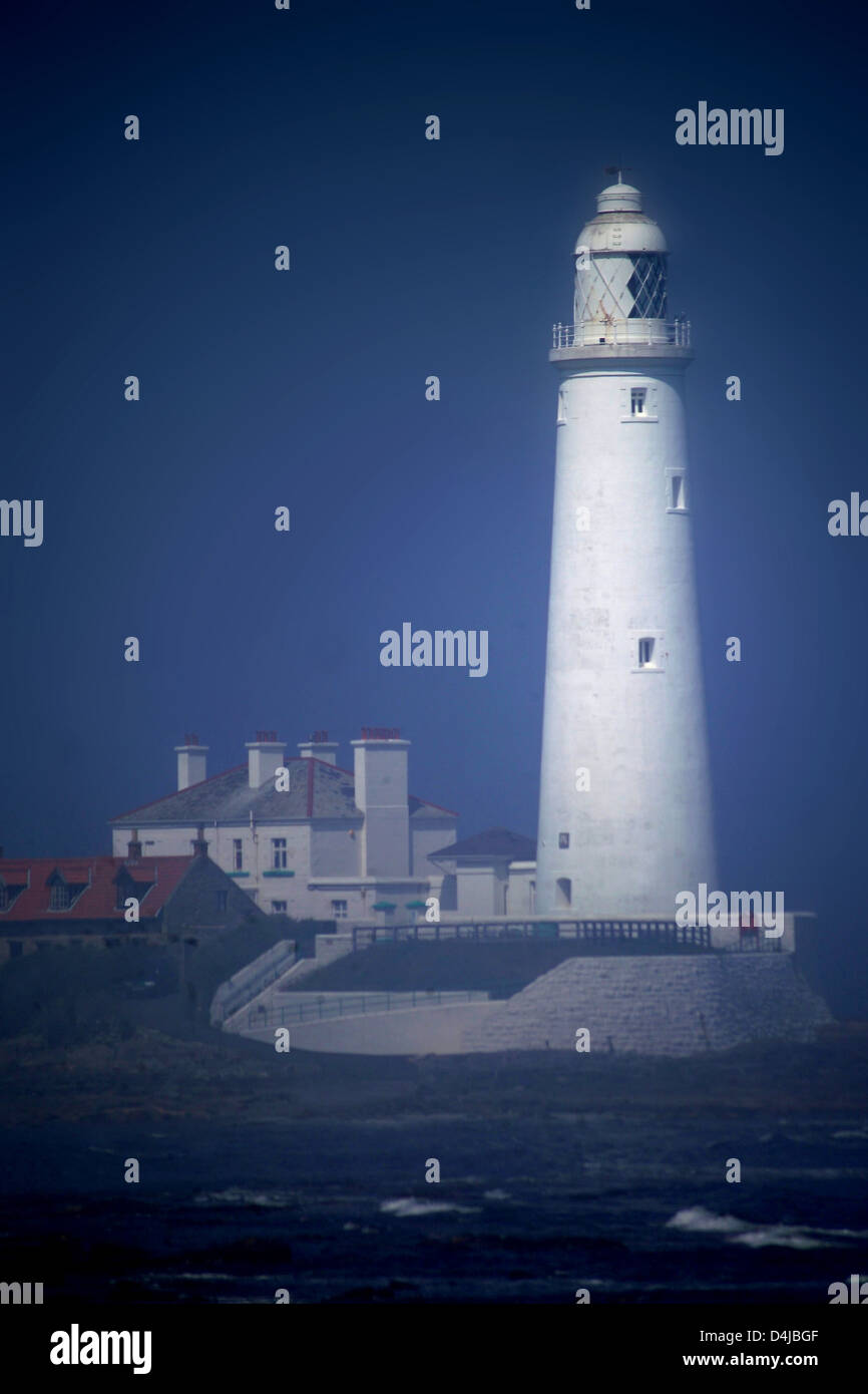 St Marys Lighthouse, Whitley Bay Stock Photo - Alamy