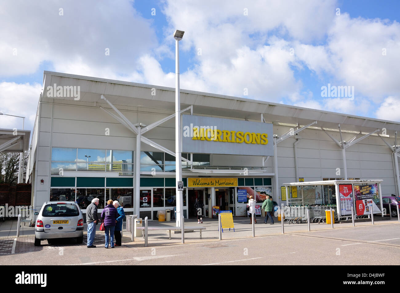 Morrisons supermarket, The Peel Centre, Skimped Hill, Bracknell ...