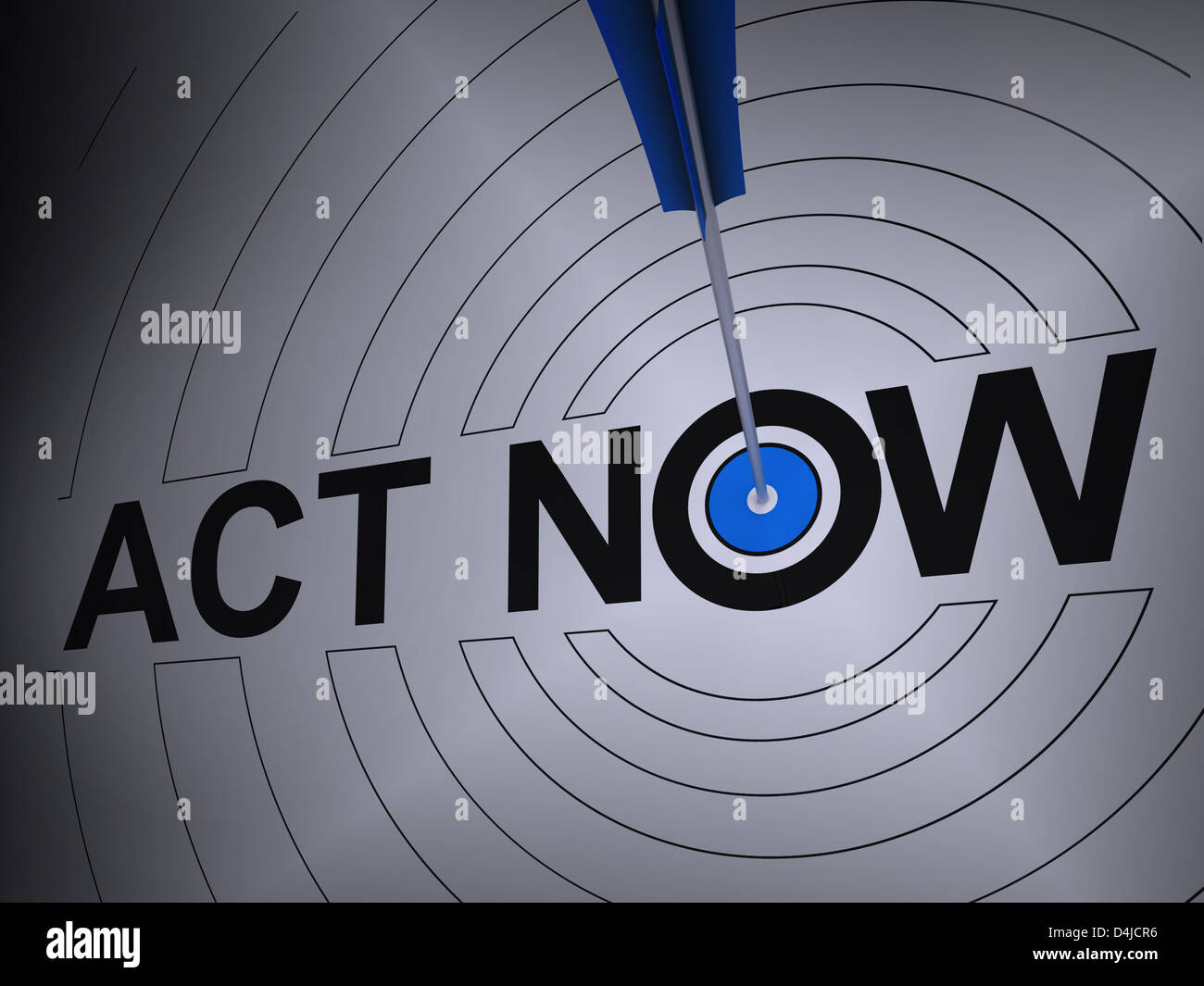 Act Now Showing Motivation And Encouragement To Respond Fast Stock ...