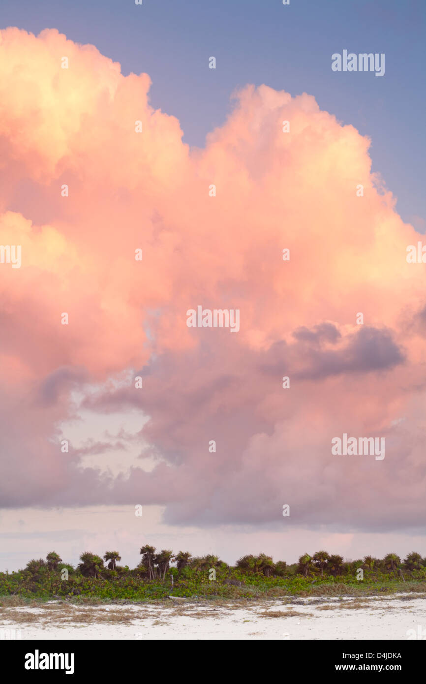 Beautiful sunset in Mexico Stock Photo - Alamy