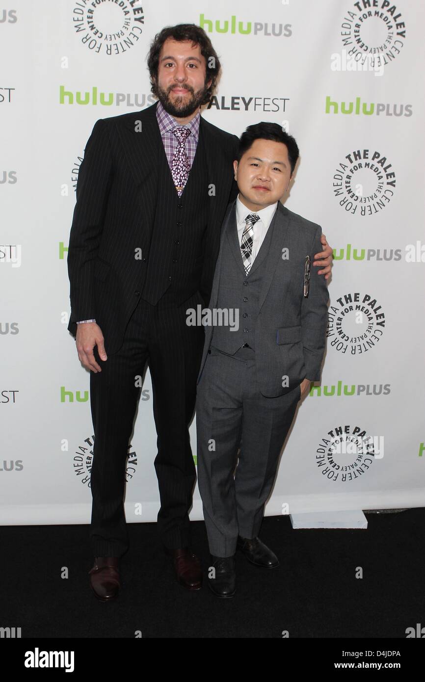Los Angeles, California, USA. 14th March 2013. Jonathan Kite, Matthew ...