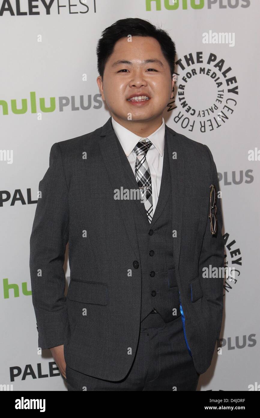 Los Angeles, California, USA. 14th March 2013. Matthew Moy arrives at ...