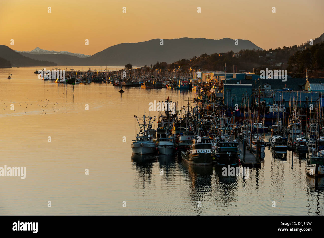 Alaska Sitka Boats Harbor High Resolution Stock Photography and Images - Alamy