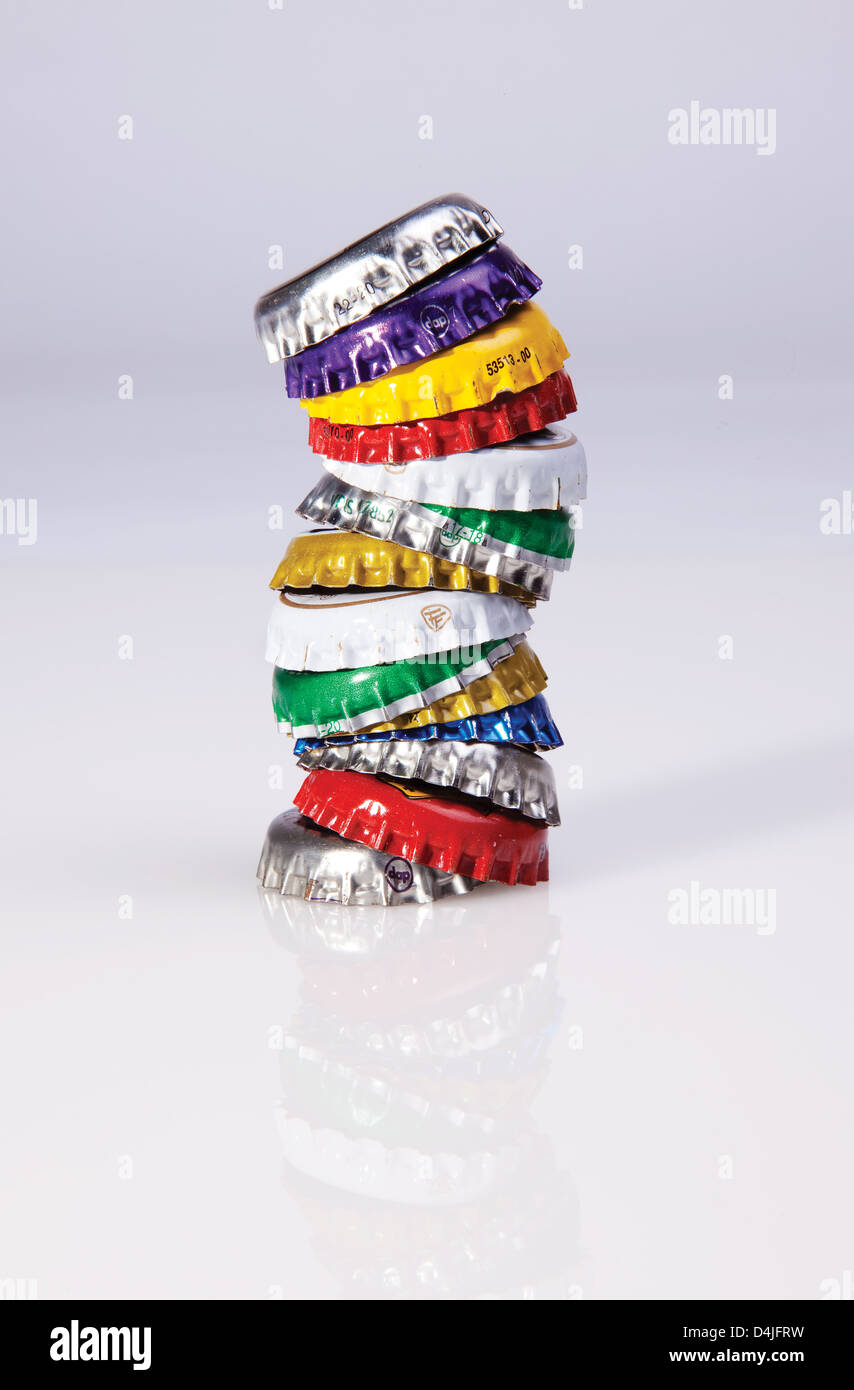 Beer bottle tops hi-res stock photography and images - Alamy