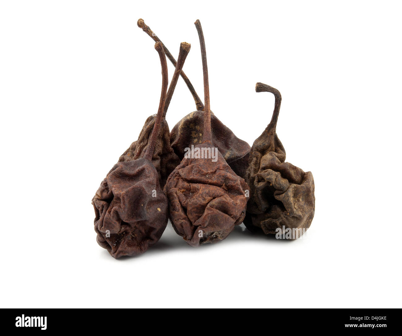 dried pears isolated on white background Stock Photo - Alamy