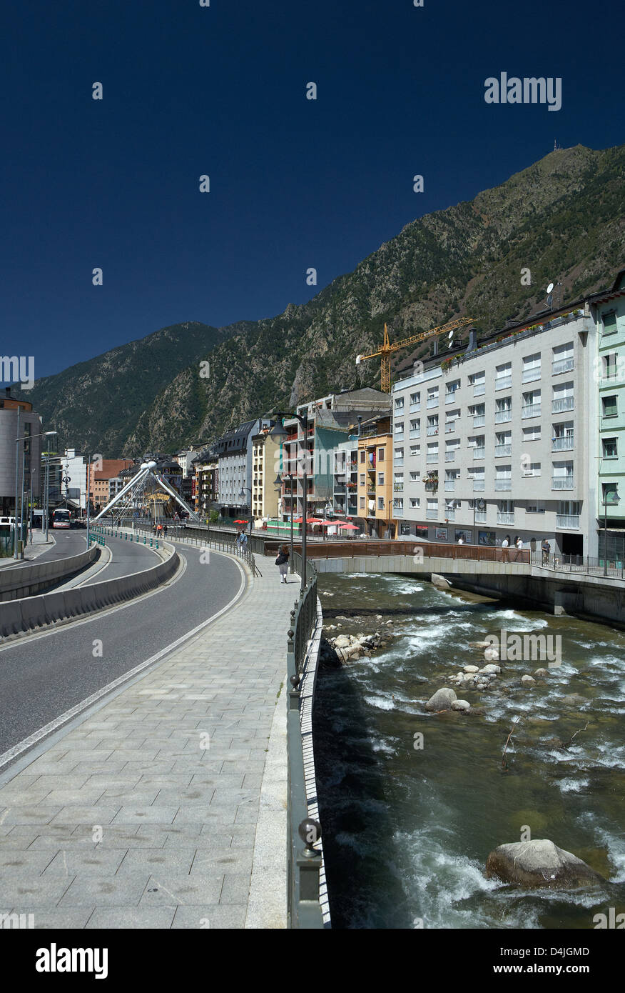 Andorra suspension bridge hi-res stock photography and images - Alamy