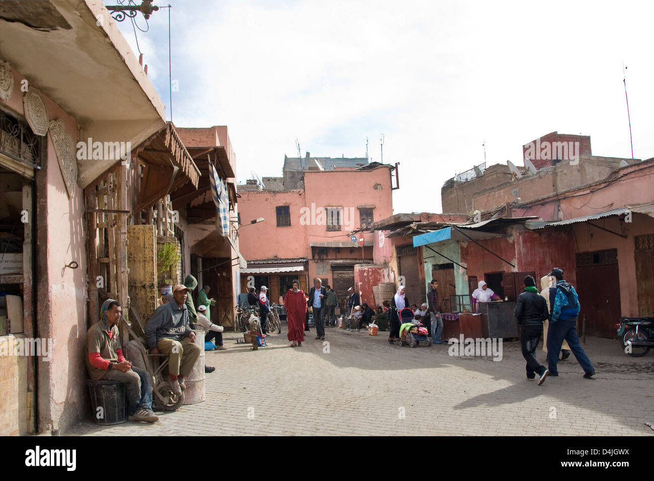 Morocco, Marrakech, Daily life Stock Photo - Alamy