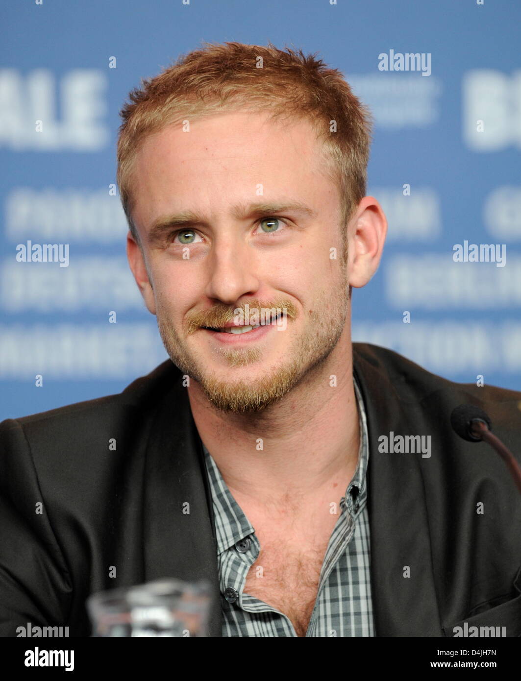 US actor Ben Foster pictured at the press conference for his film ?The ...