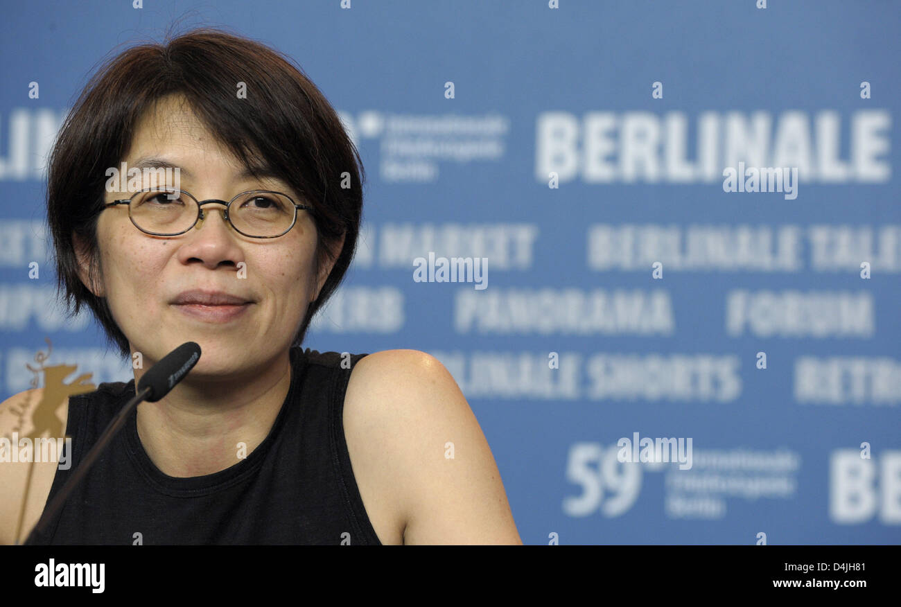 Hong Kong director Ivy Ho pictured at the press conference for her film ?Claustrophobia? at the ...