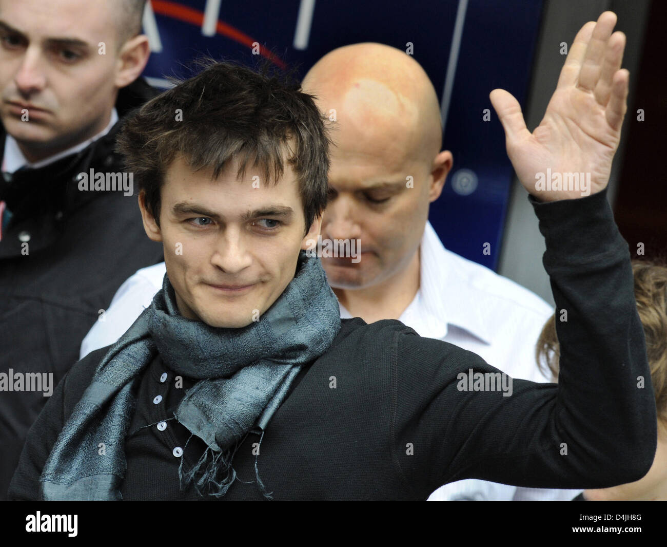 British actor Rupert Friend arrives at the photocall for his film ...
