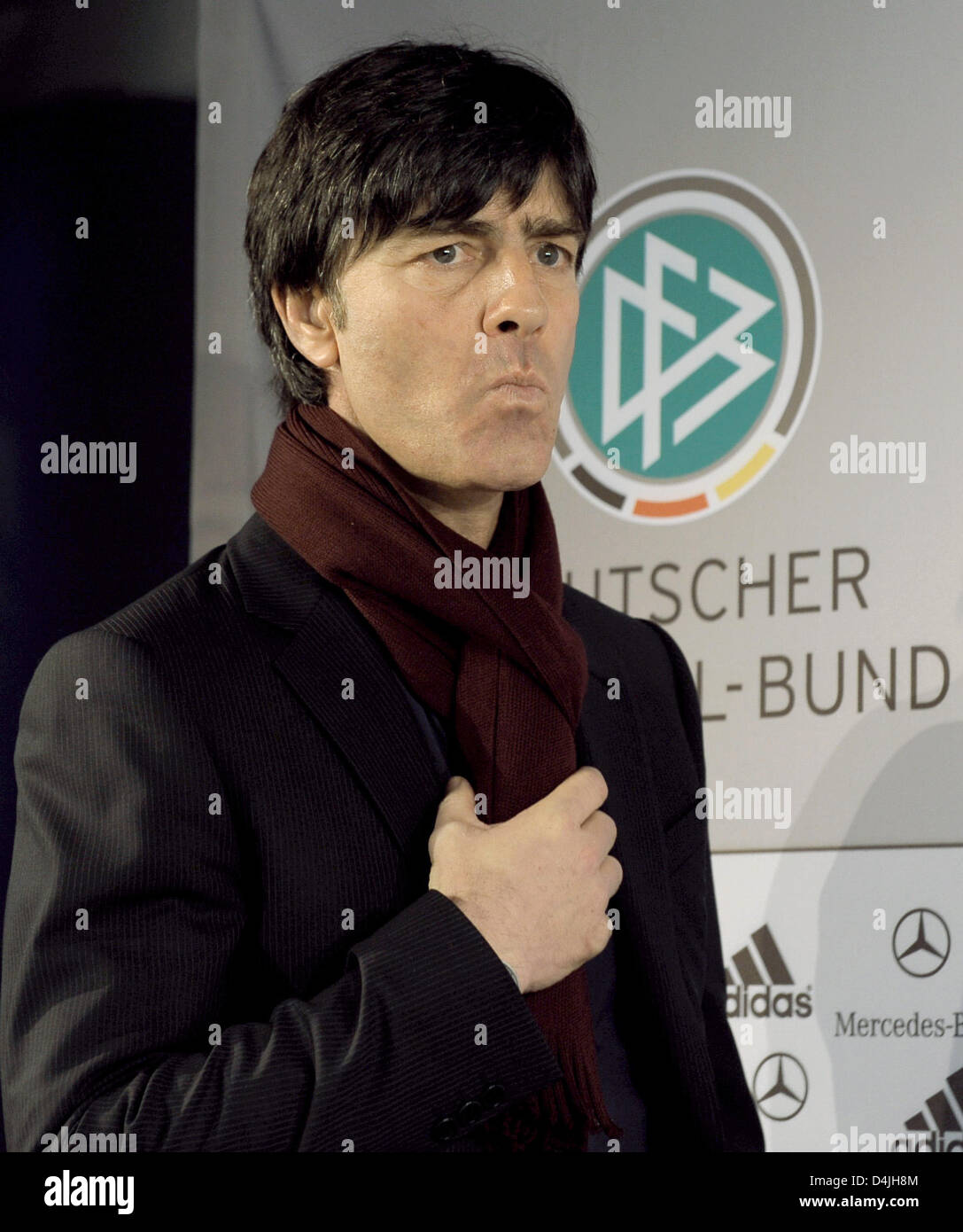 Head coach of the German national team Joachim Loew pictured at a press ...