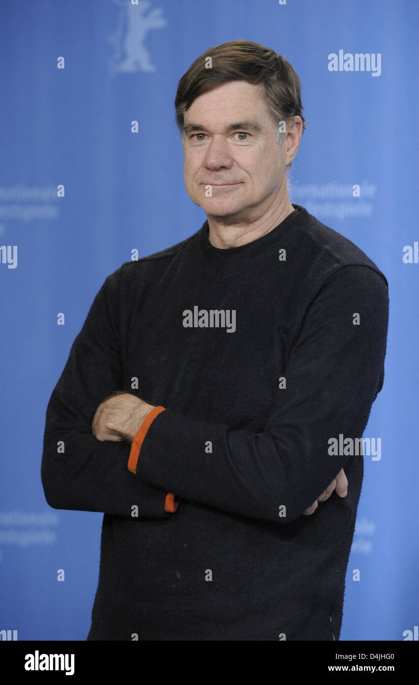 Director Gus Van Sant poses during the photocall for his film ?Milk? at ...