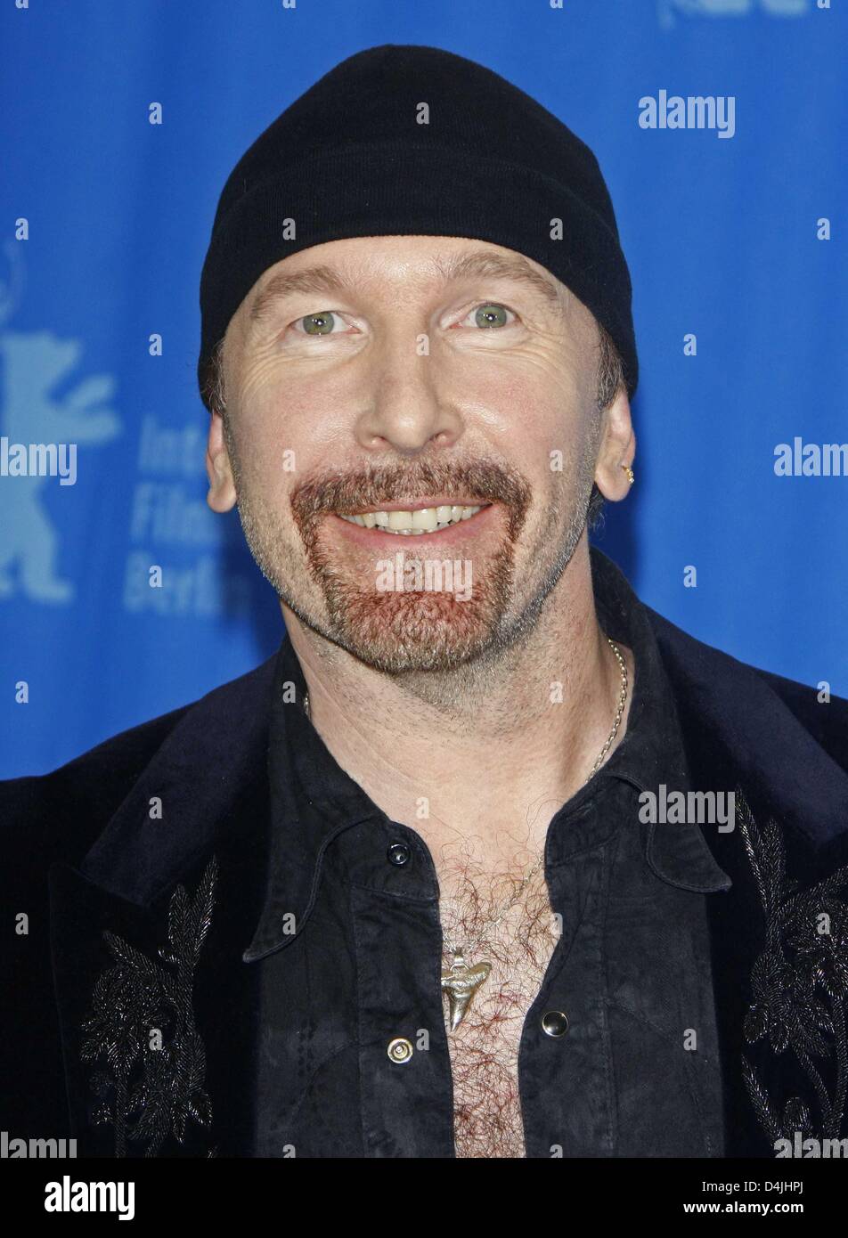 Guitarist David ?The Edge? Evans of Irish band U2 poses during the ...