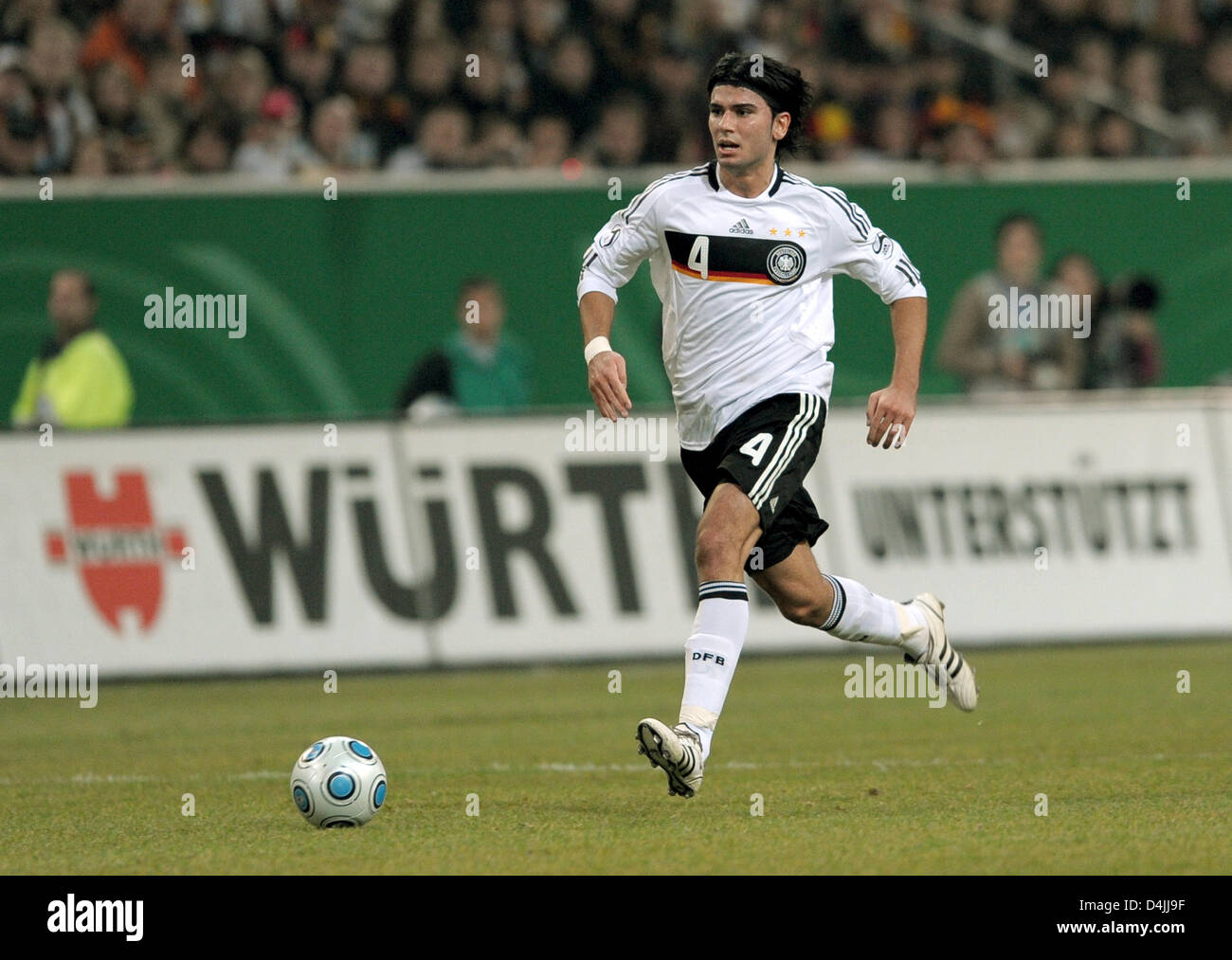 German defence player Serdar Tasci is shown in action during the ...