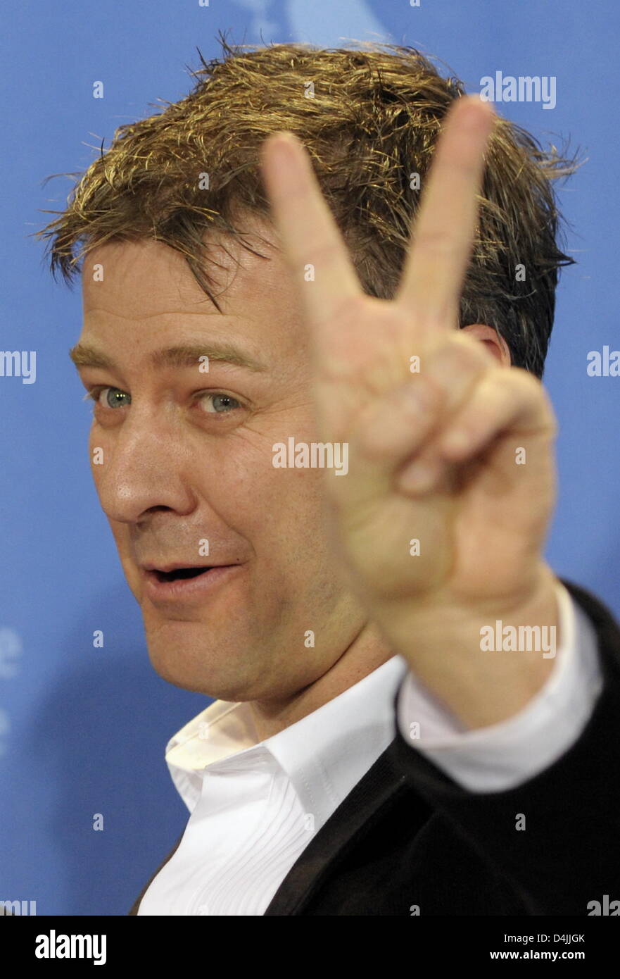 German director Marcus Mittermeier poses at the photocall of his film ...