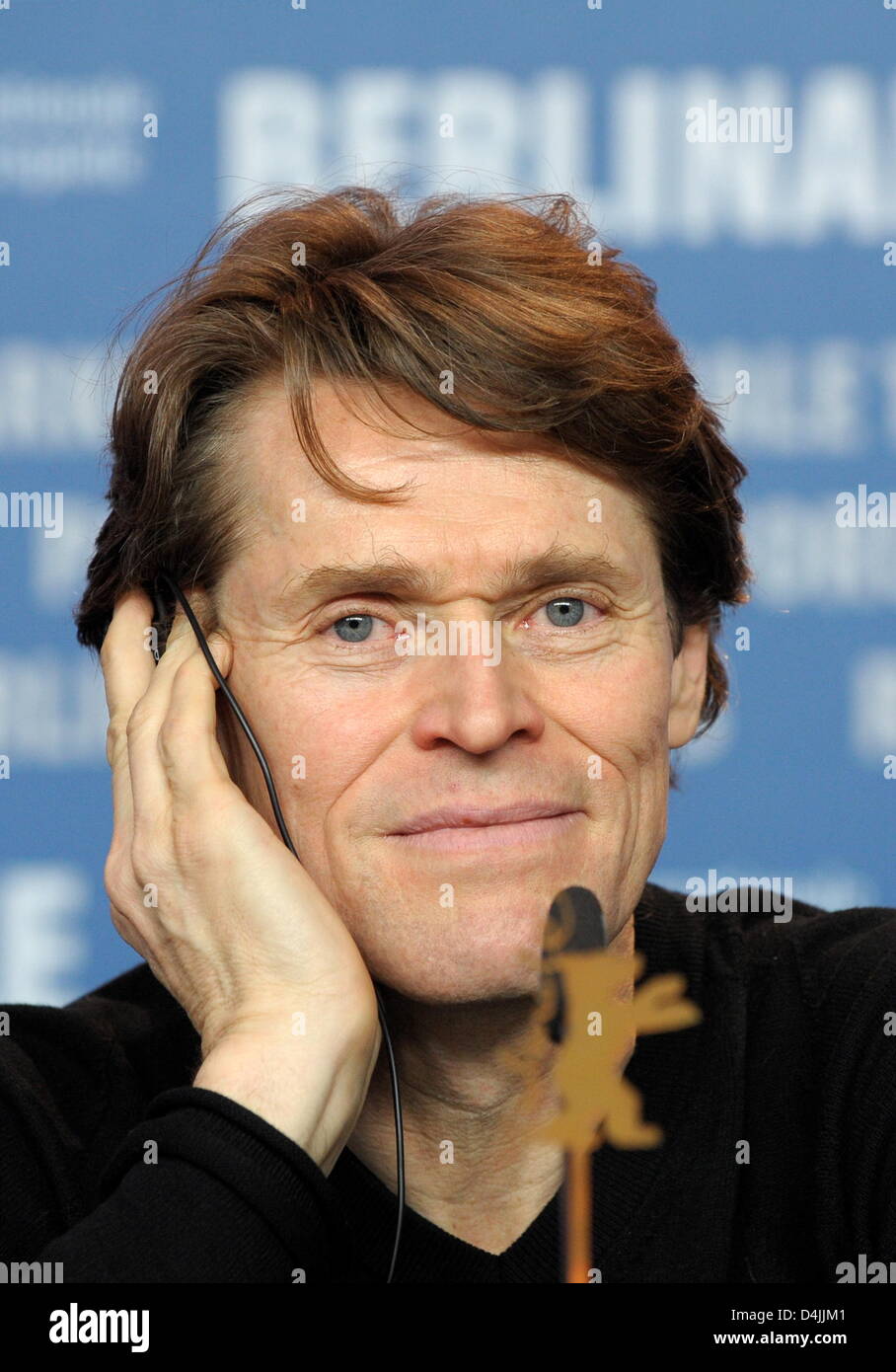 US actor Willem Dafoe pictured at the press conference for his film ...
