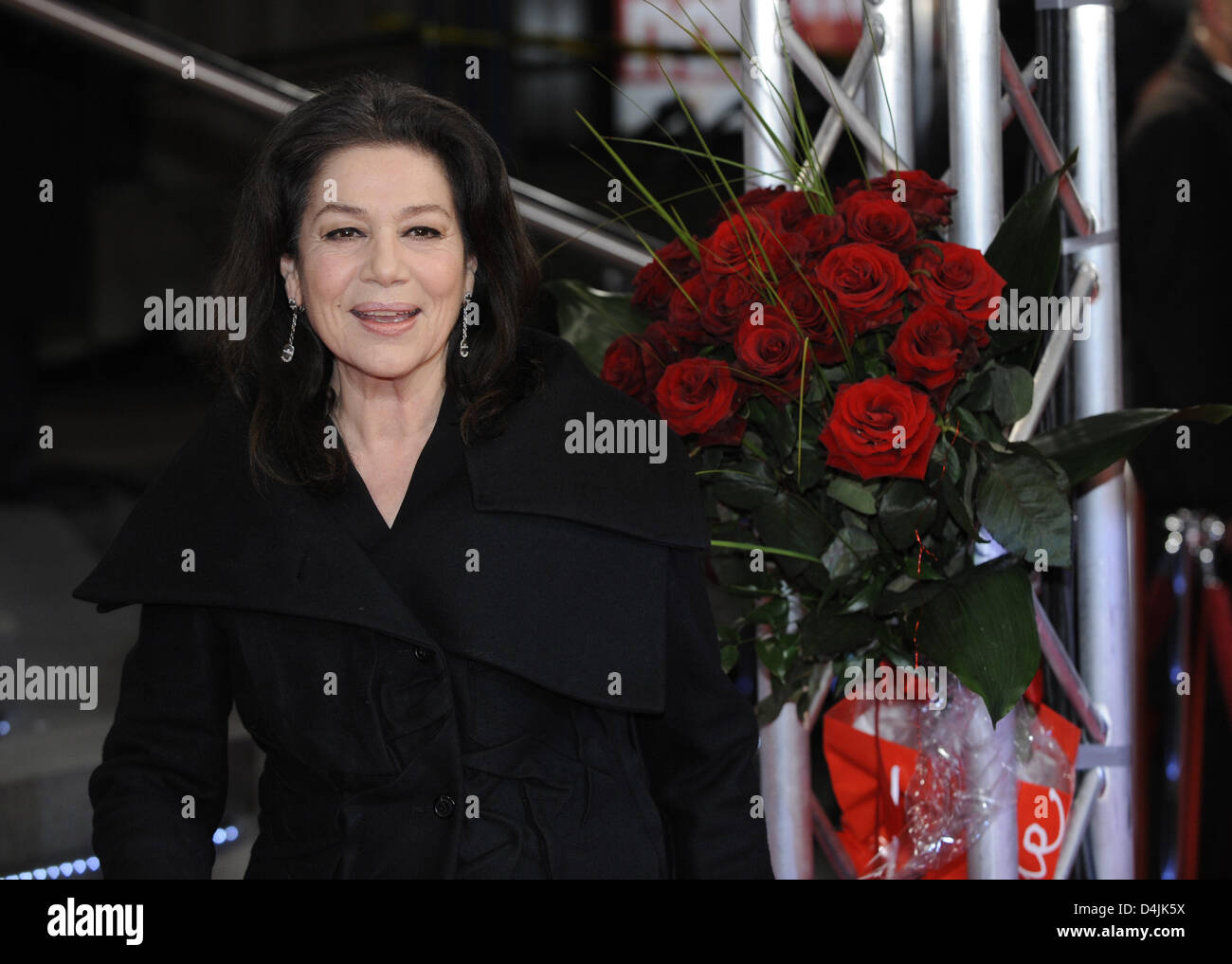 German actress Hannelore Elsner arrives for the premiere of the film ...