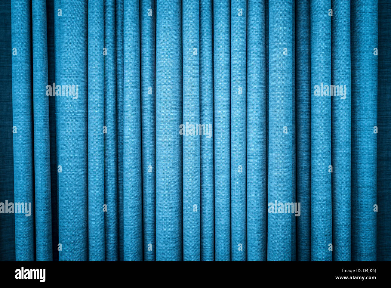 Bright blue fabric background hi-res stock photography and images - Alamy