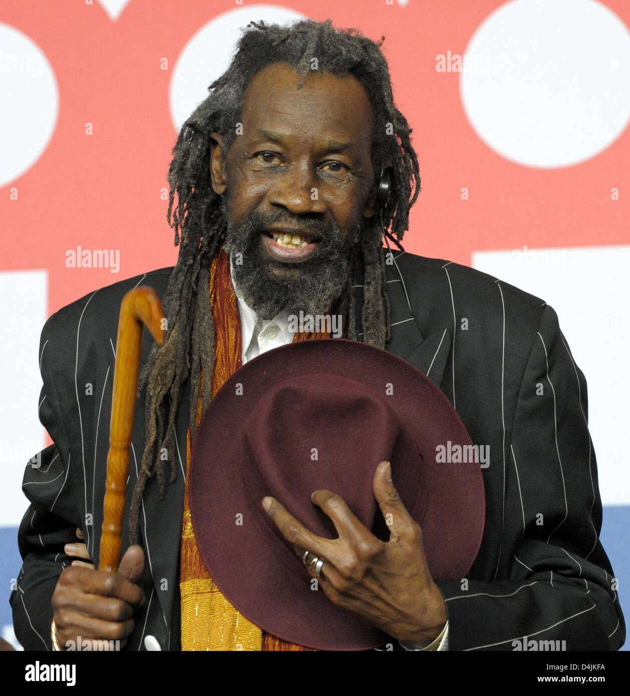 Mali actor Sotigui Kouyate is pictured during the prize winners? press ...