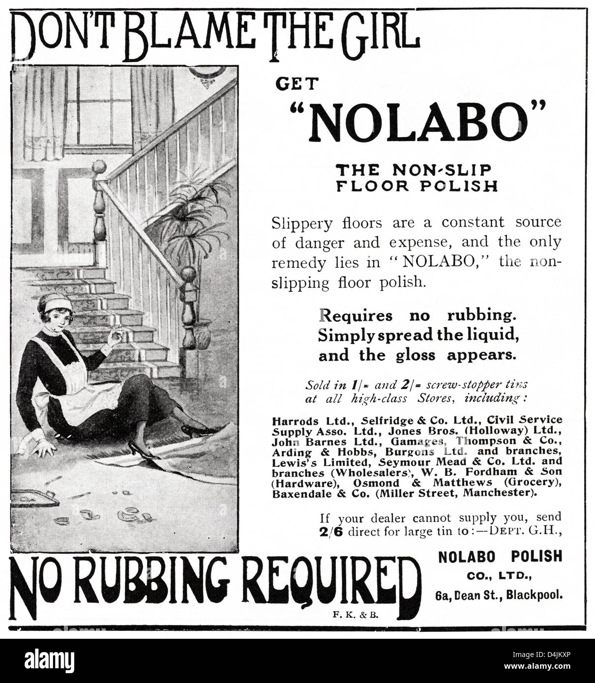 Original 1920s period vintage advertisement print from English magazine ...