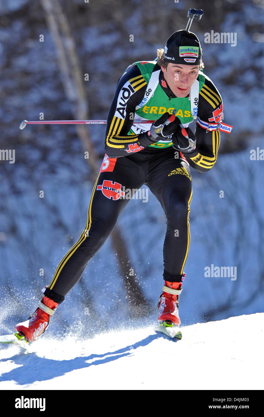 Germany?s Christoph Stephan wins the silver medal over 20 kilometres at ...