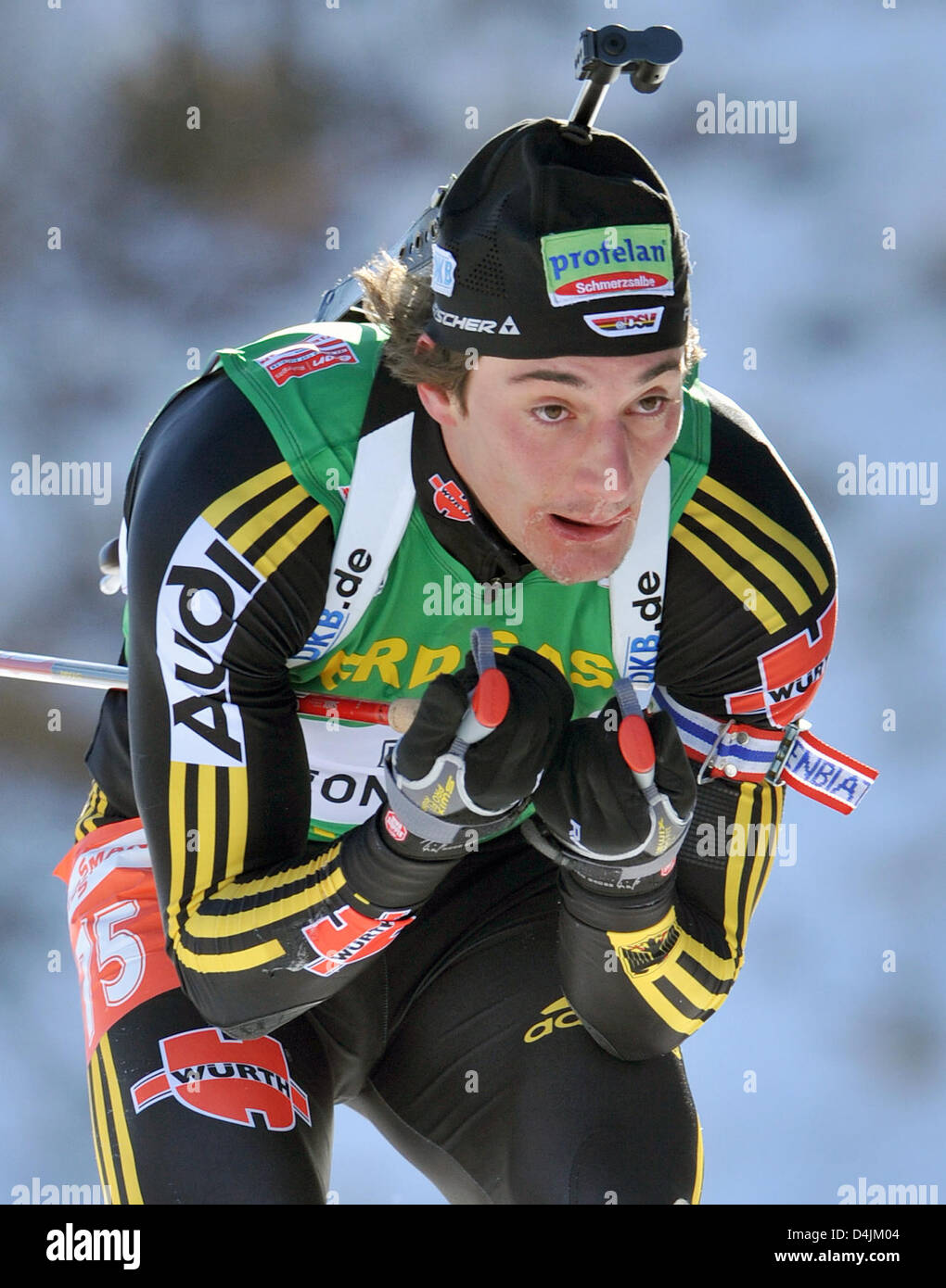 Germany?s Christoph Stephan wins the silver medal over 20 kilometres at ...