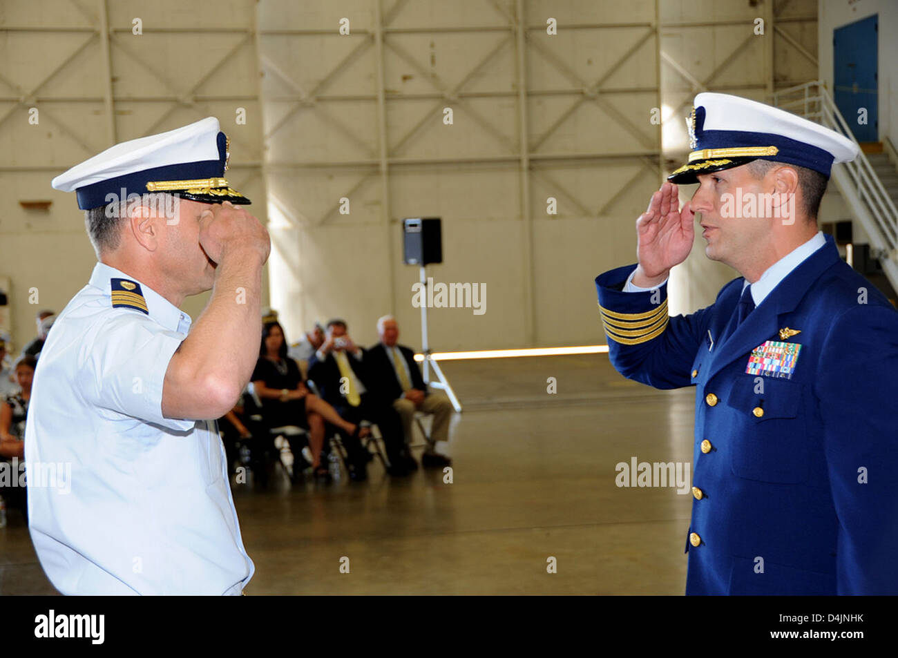 Air Station Sacramento held a change of command ceremony with Admiral ...