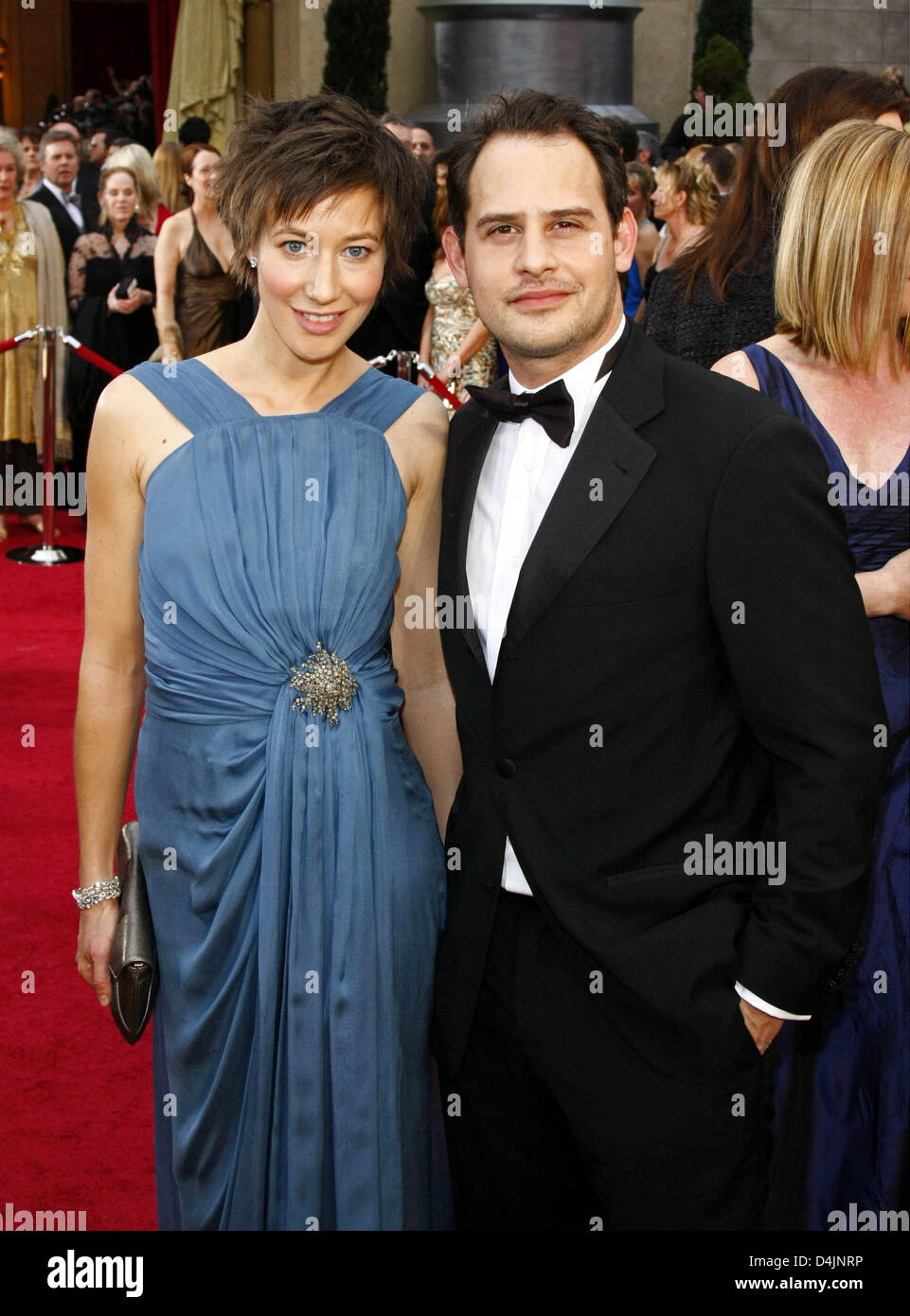 German actors Moritz Bleibtreu and Johanna Wokalek arrive on the red ...