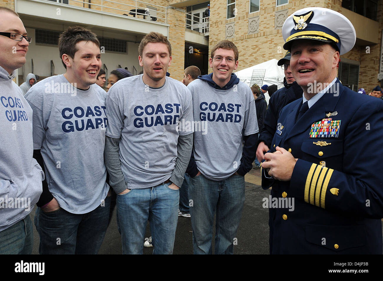 A formal Welcome Aboard ceremony is held for new personnel joining the ...