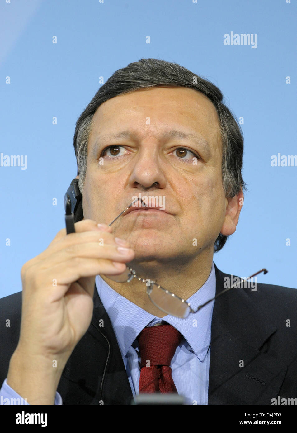 President of the European Commission, Jose Manuel Barroso, is pictured ...