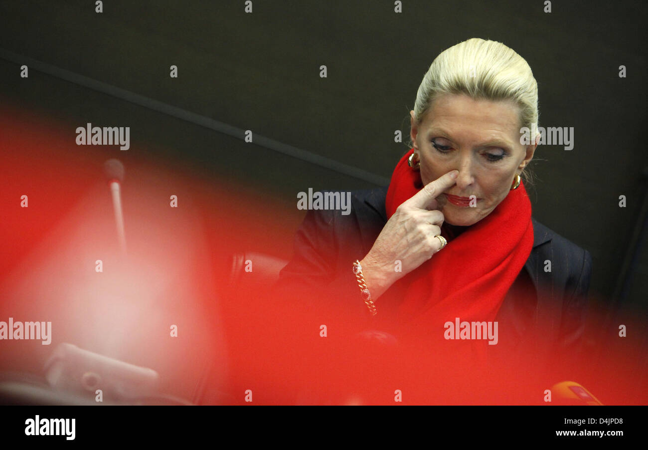 Maria-Elisabeth Schaeffler, co-owner of ailing car supplier Schaeffler ...