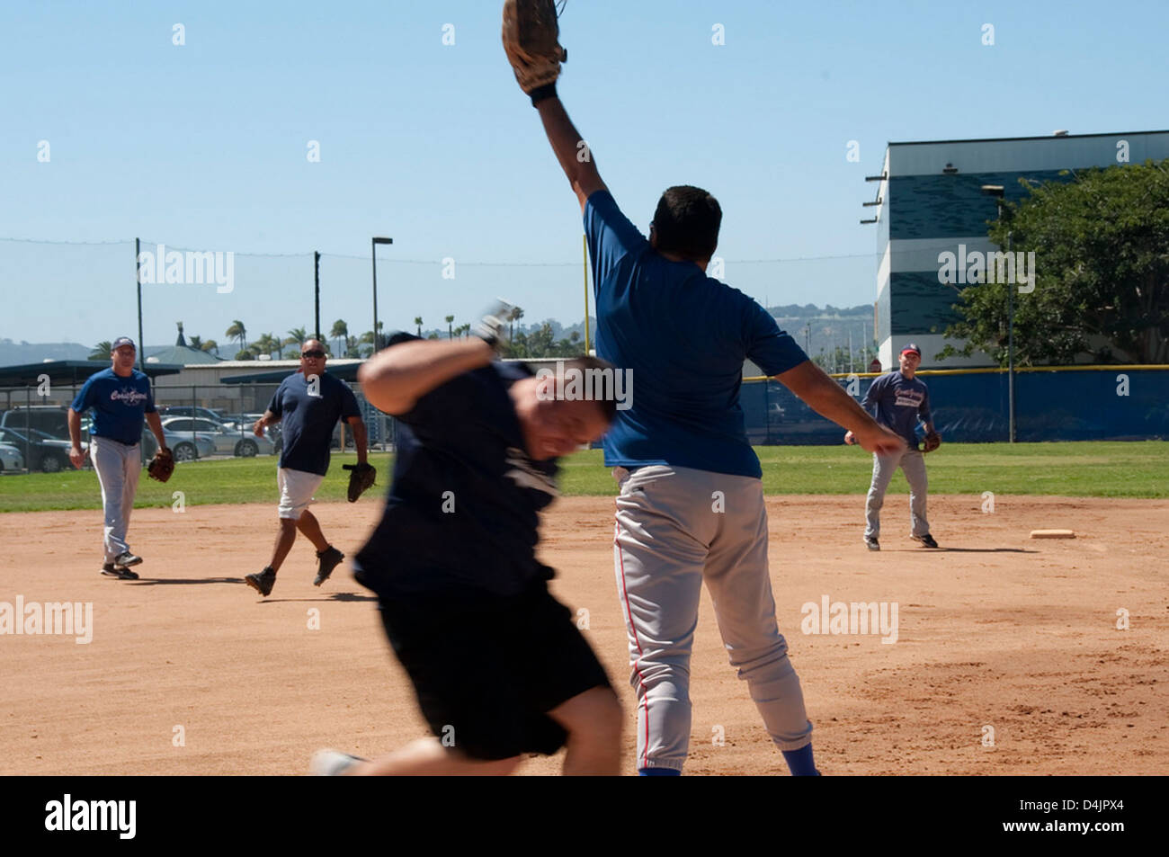 This image from a U.S. Coast Guard operation captures the intensity of ...