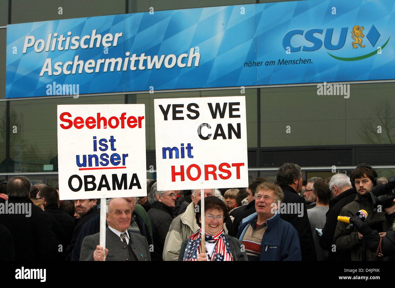 Political posters in bavaria hi-res stock photography and images - Alamy