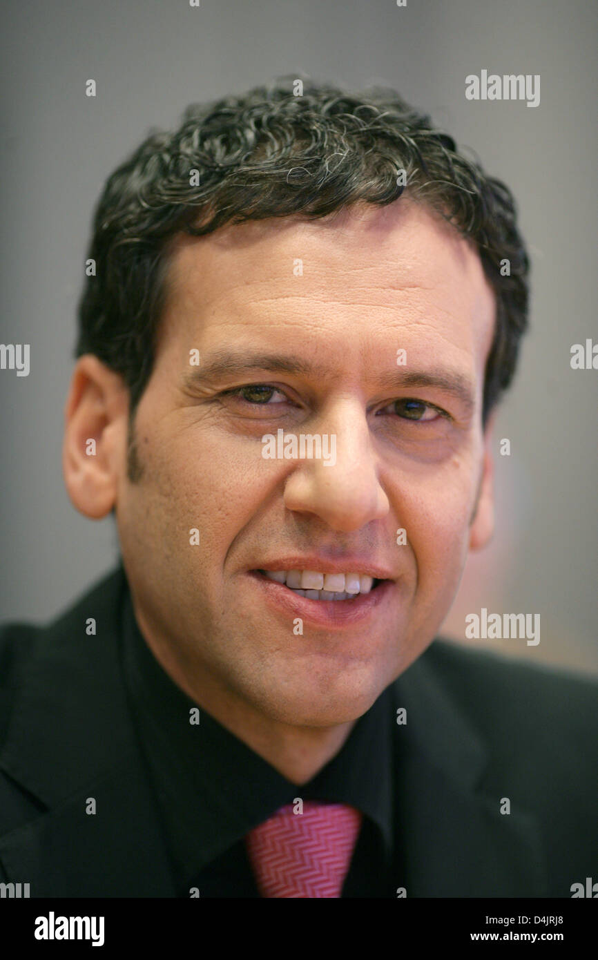 The picture shows the new super manager of German Telekom, Hamid ...