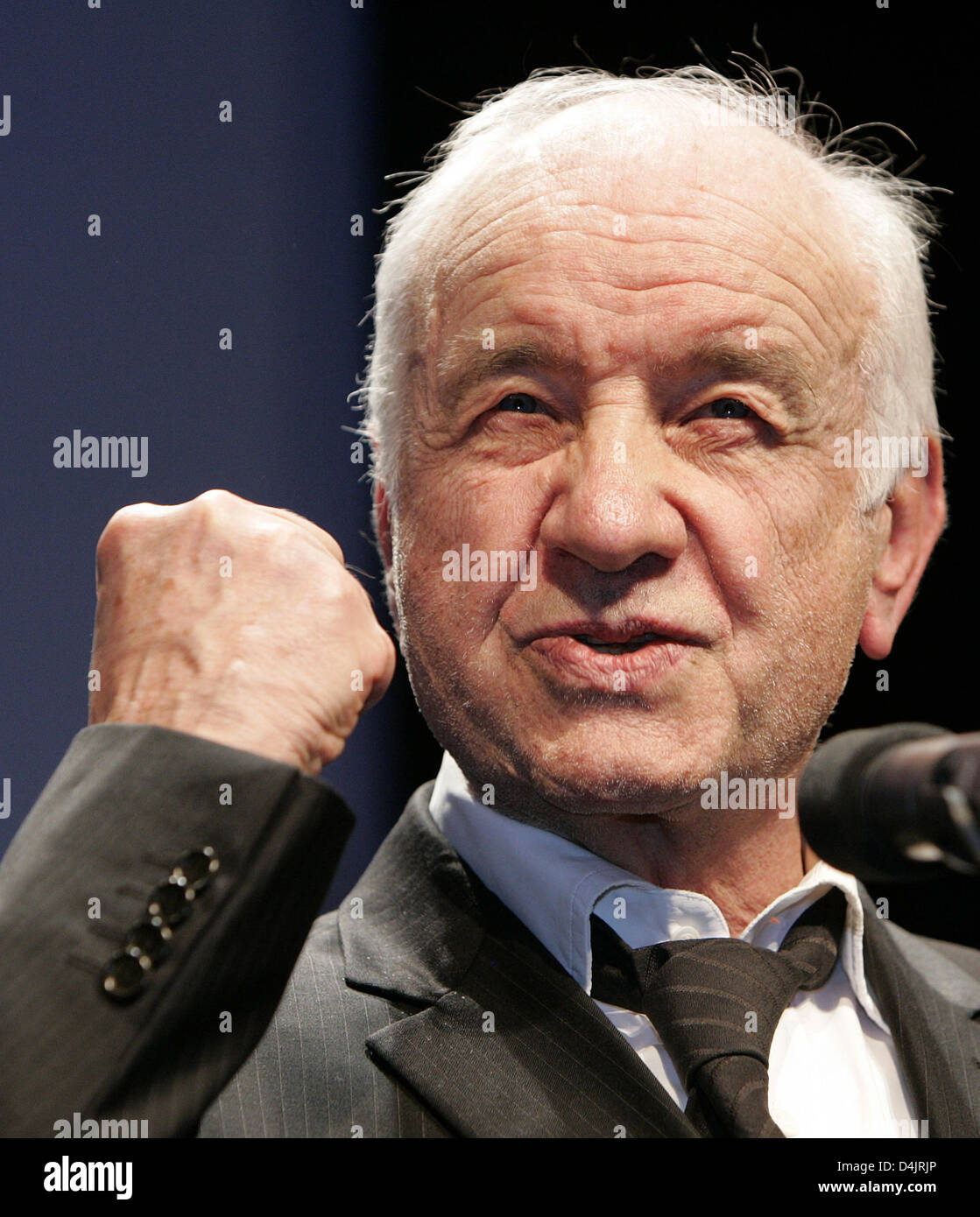 German actor Armin Mueller-Stahl talks during the film festival Turkey ...