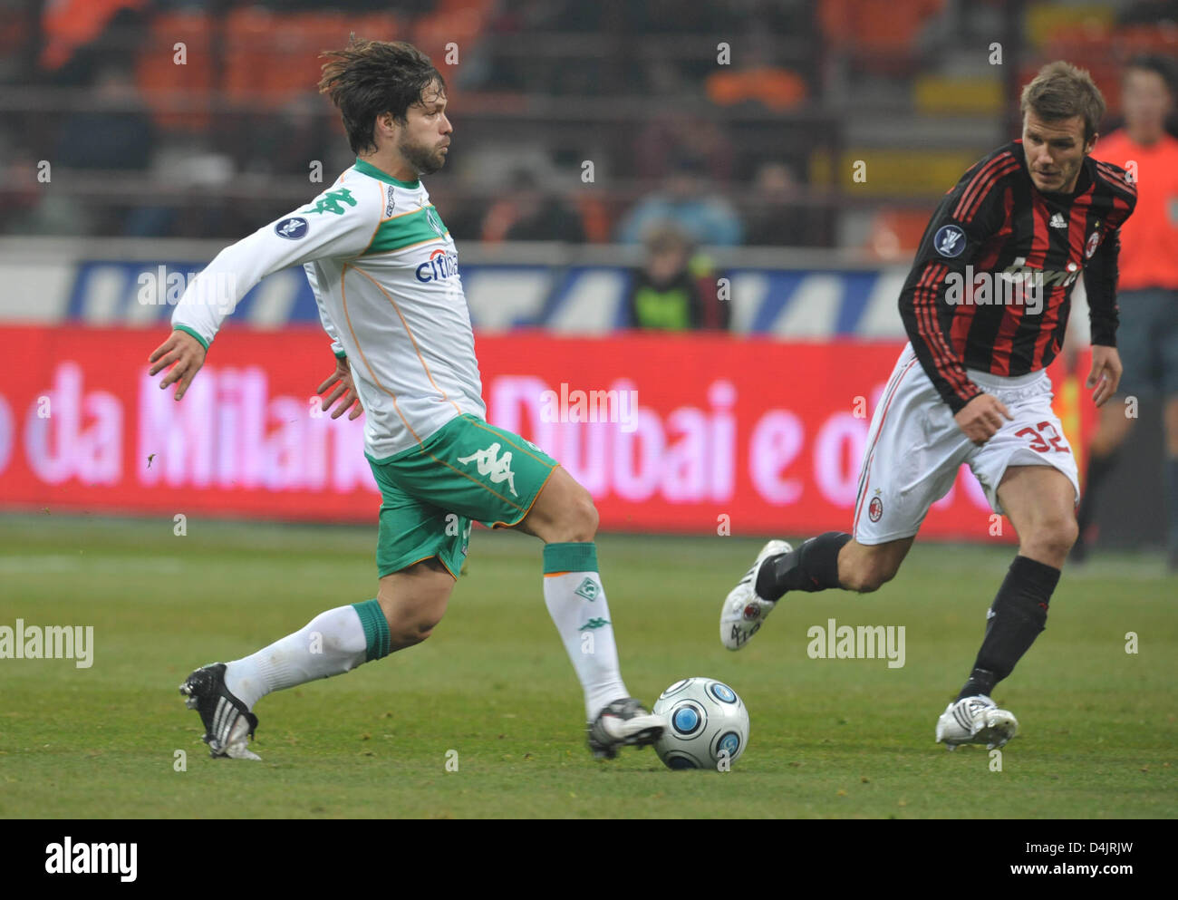 David beckham ac milan vs hi-res stock photography and images - Alamy