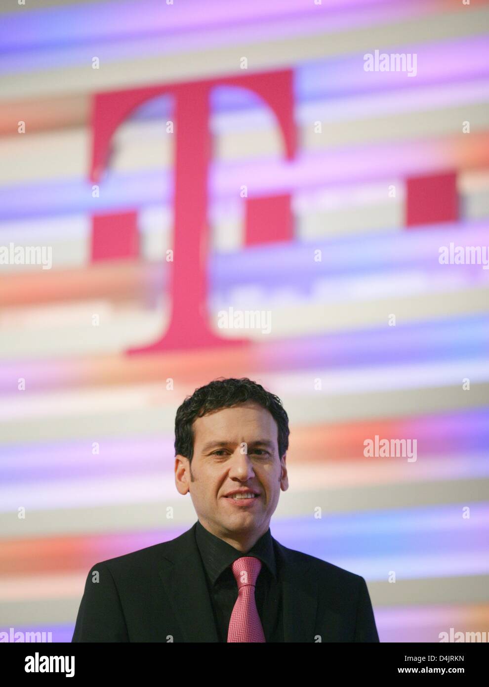 The picture shows the new super manager of German Telekom, Hamid ...