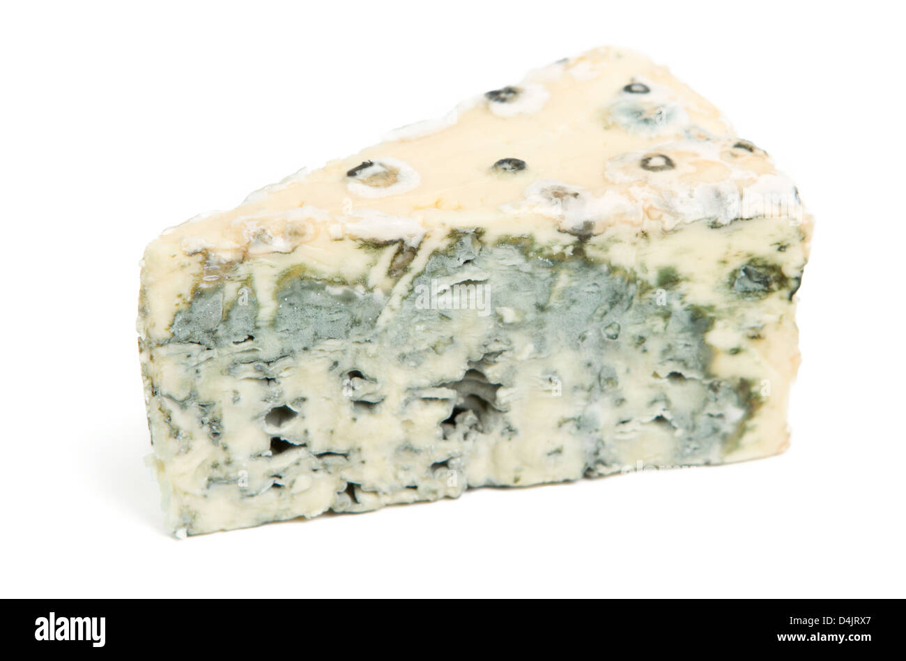 blue cheese isolated on white background Stock Photo - Alamy