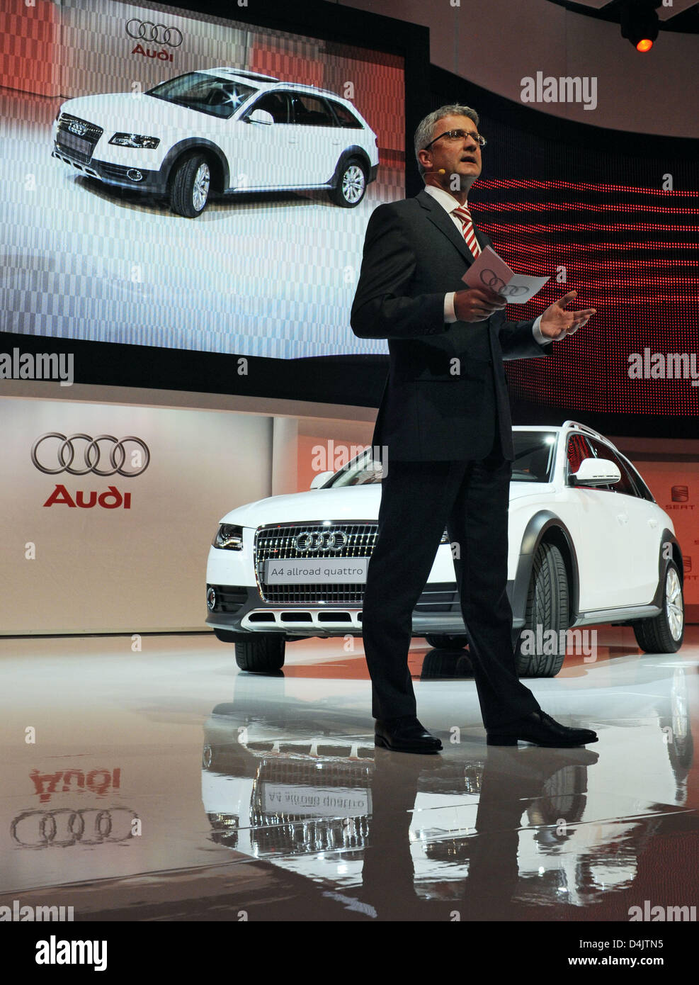 Audi ceo rupert stadler pictured hi-res stock photography and images ...