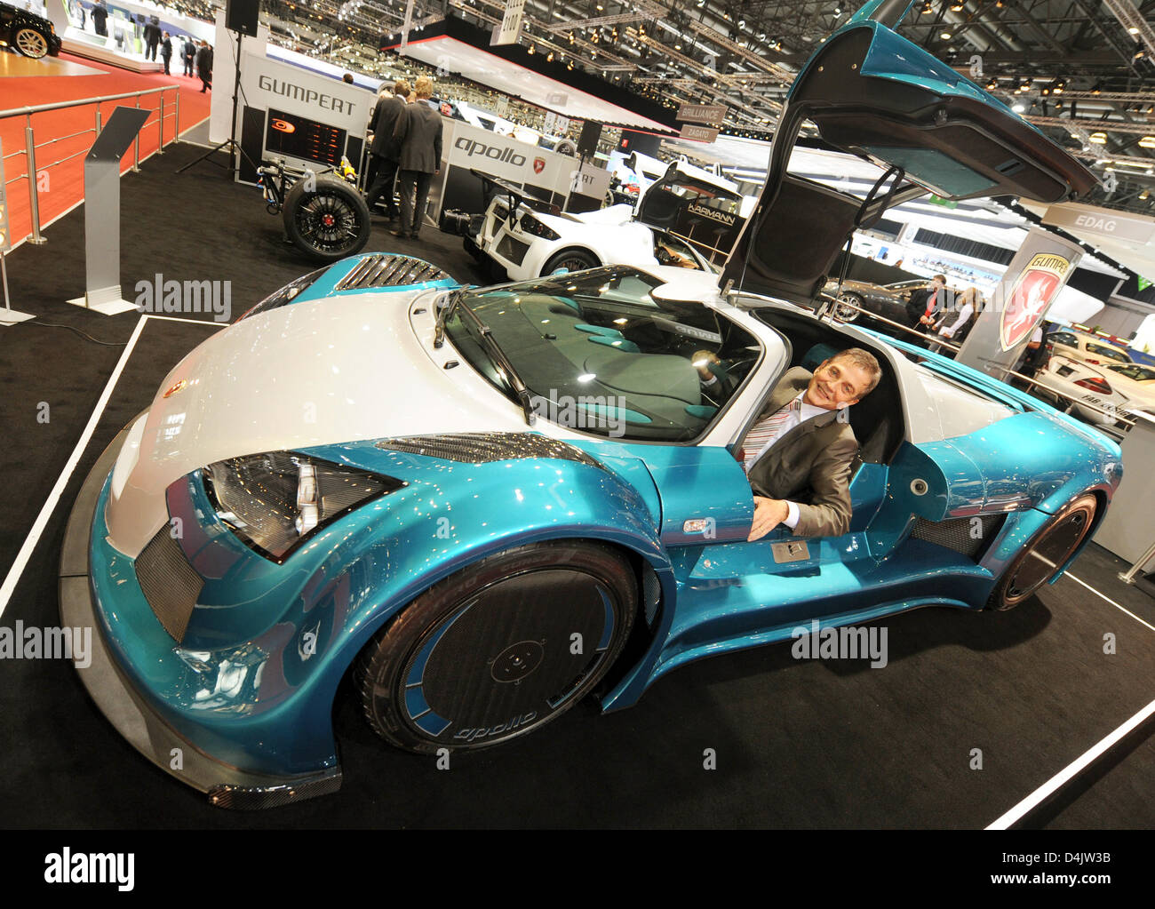 Ceo automaker gumpert roland gumpert hi-res stock photography and ...