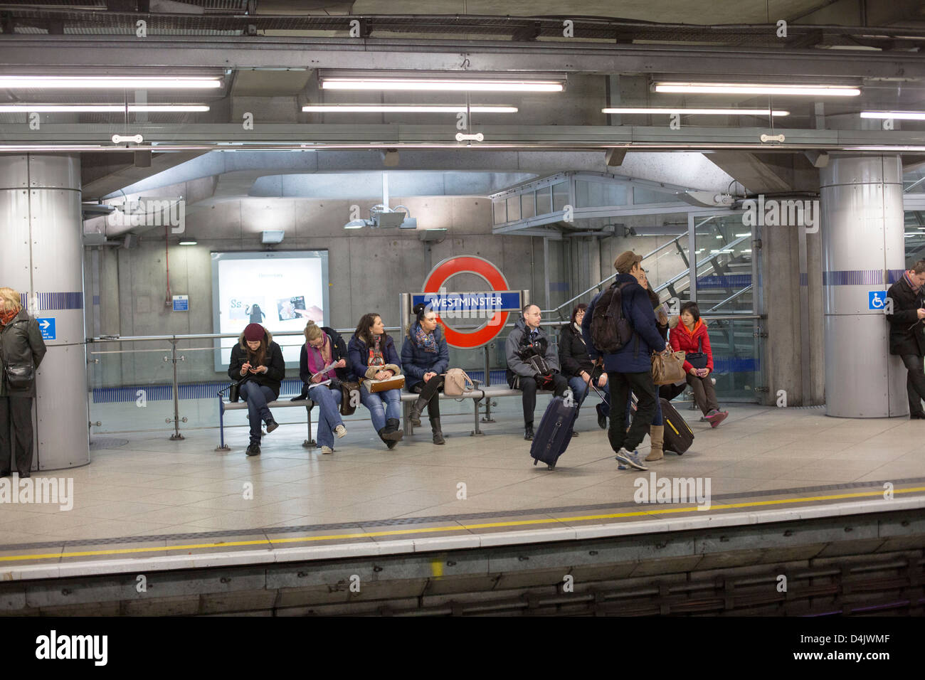 Westminster tube station Stock Photo - Alamy