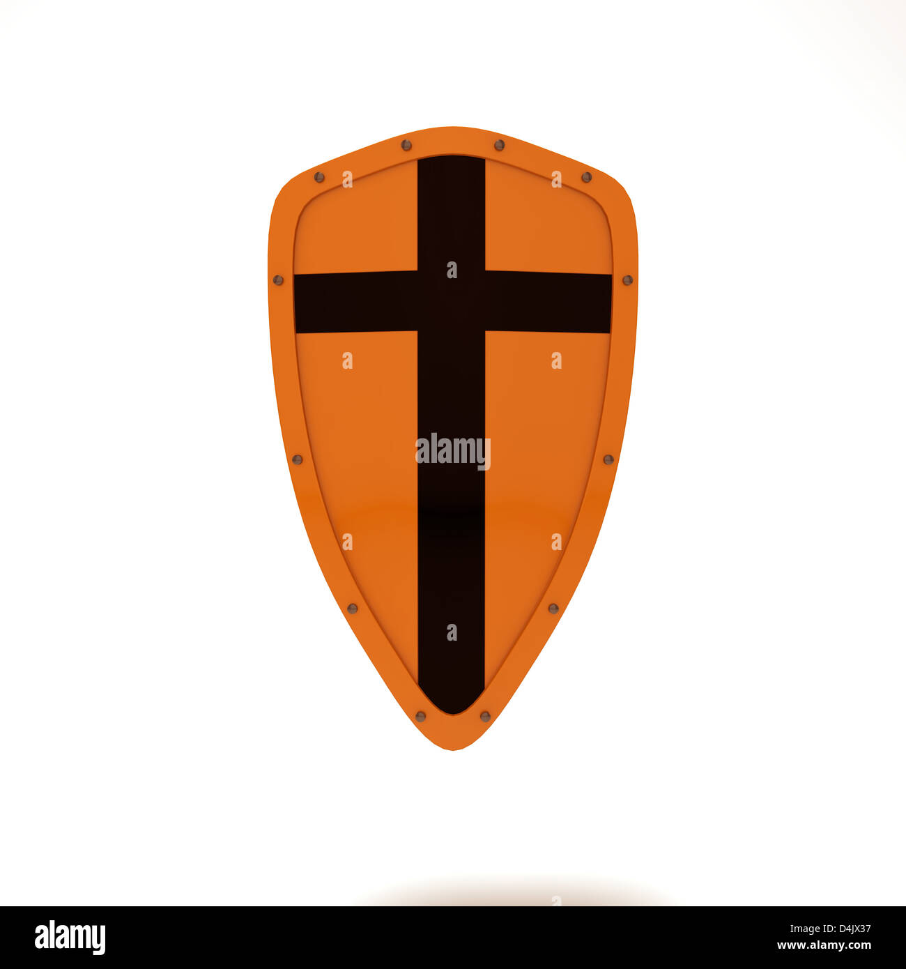 A shield for protecting noble knights and their subjects! Stock Photo ...