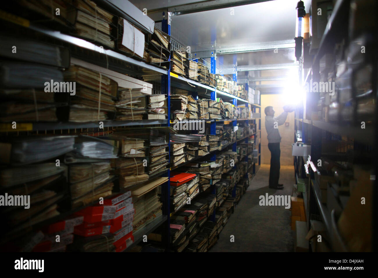 Saved archival inventory from the collapsed Historic City Archive are ...