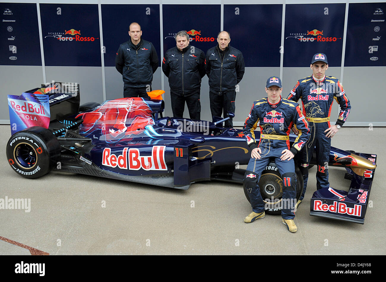 Sebastien bourdais in toro rosso hi-res stock photography and images ...