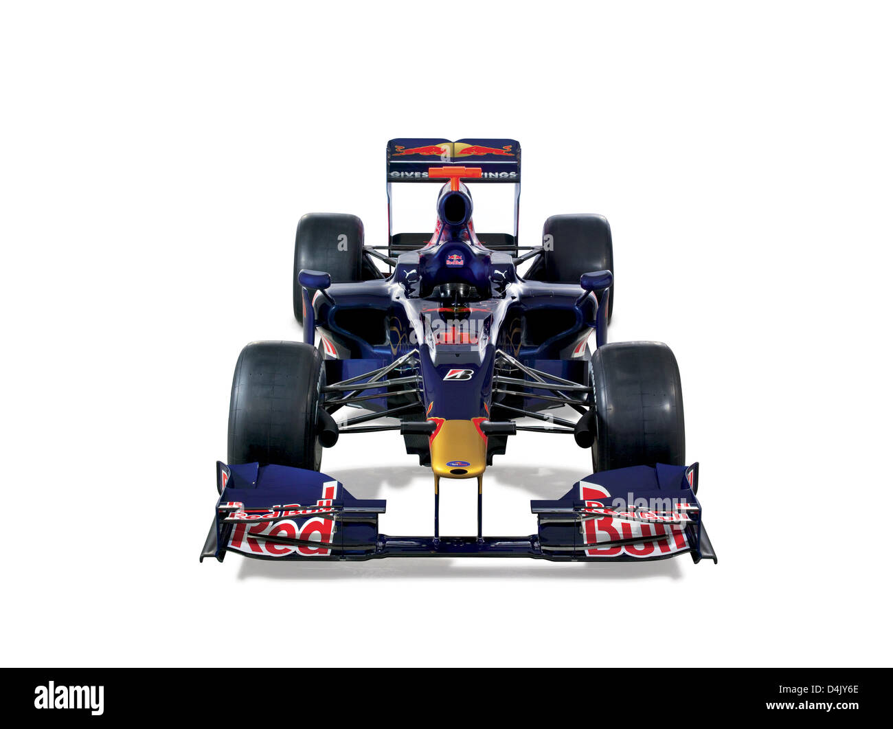 The new Formula One race car for the 2009/10 season of Team Toro Rosso ...