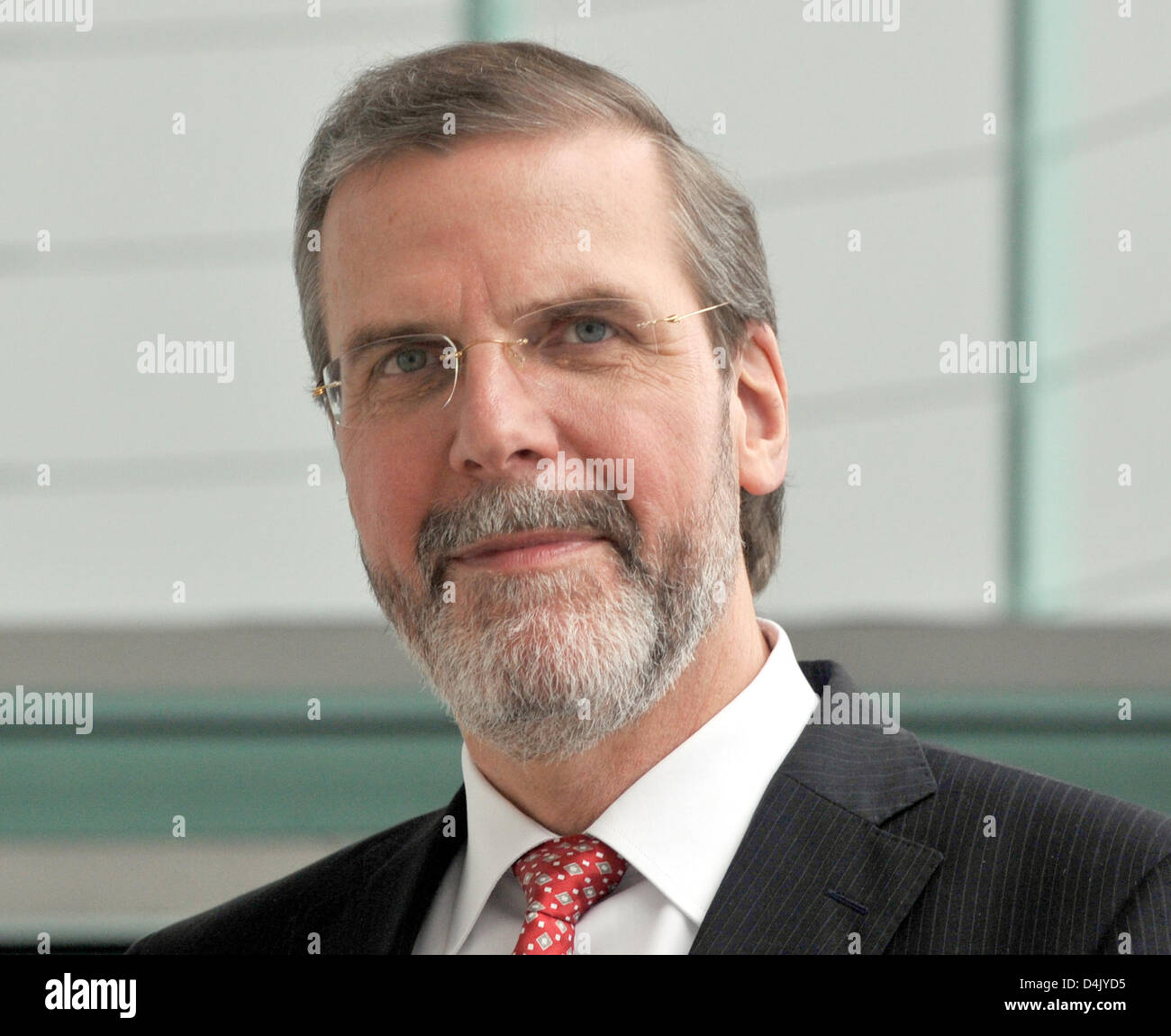 Volker Heuer, CEO of diesel engine group ?Tognum AG?, poses at the MTU ...