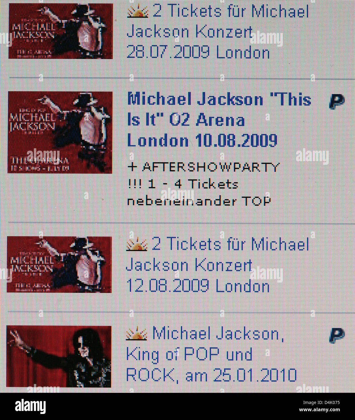 Michael jackson o2 arena in hi-res stock photography and Michael jackson o2 arena in hi-res stock photography and
