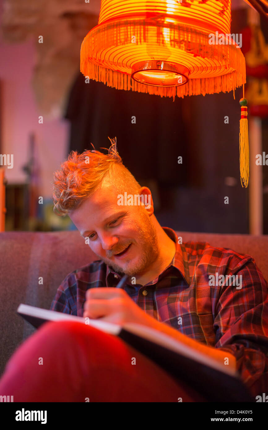 Underneath the lamp hi-res stock photography and images - Alamy