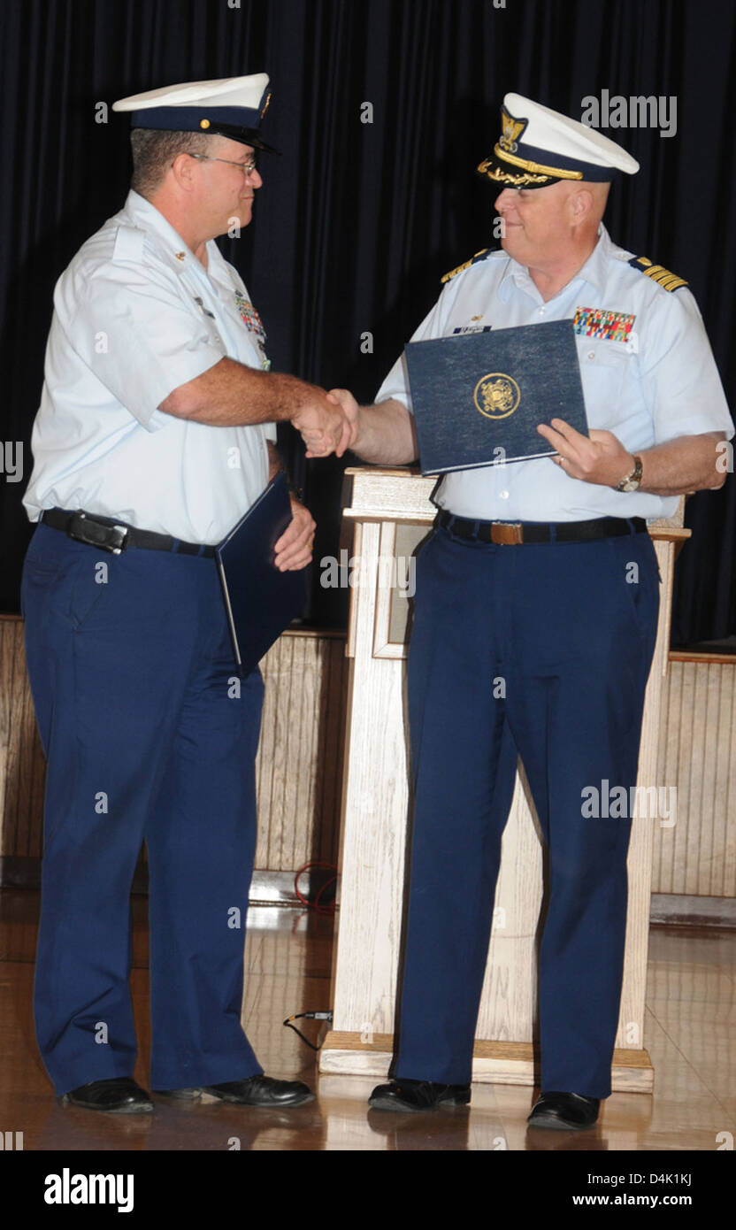 ANT Dulac change of command Stock Photo - Alamy