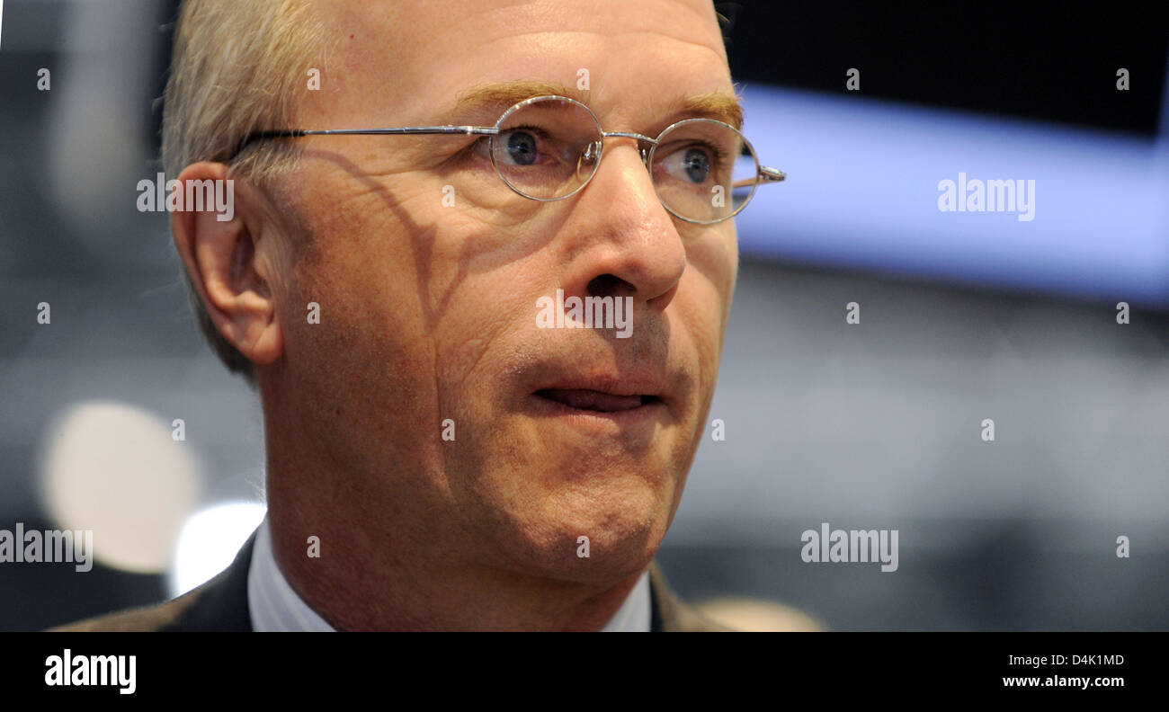 Carl-Peter Forster, President of General Motors Europe, pictured during ...